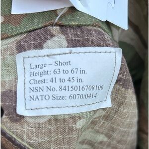Jackets & Coats | Truspec Mens Army Hot Weather Ocp Uniform Coat Summer ...